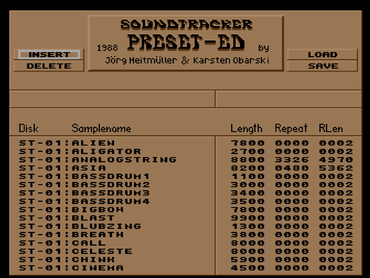 The origin of Soundtracker’s MOD format – I Know You…